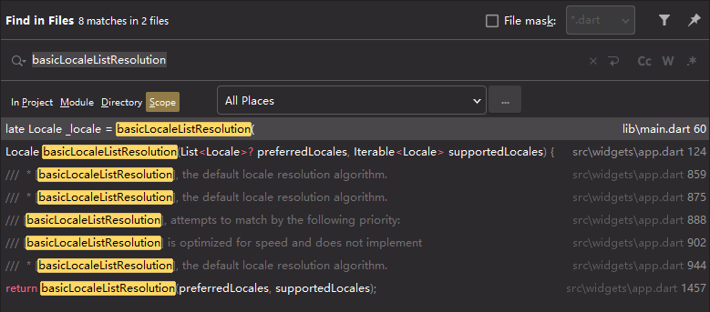 Unable to resolve usages with flutter's global methods · Issue #6058 · flutter/flutter-intellij ...