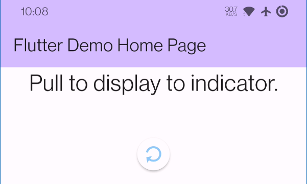 [RefreshIndicator] The `valueColor` animation does not respect the alpha value of the given ...