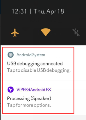 Change icon to gray icon in status bar and colorful icon in notification panel on Android ...