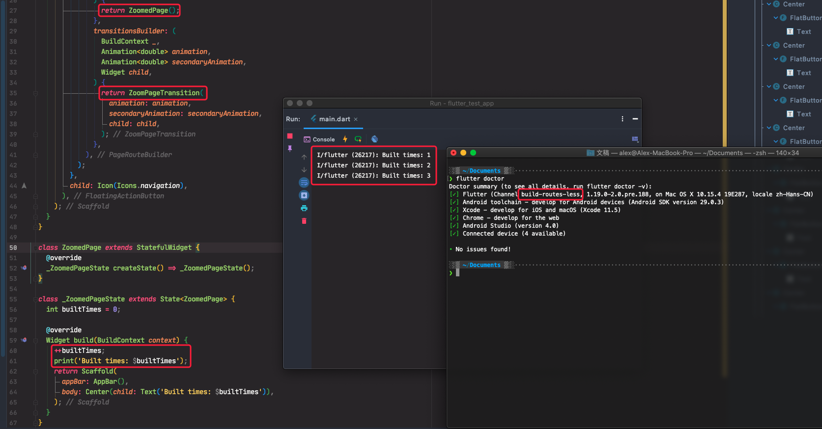 [PageTransitionsBuilder] ZoomPageTransition causing widget rebuild three times · Issue #58345 ...