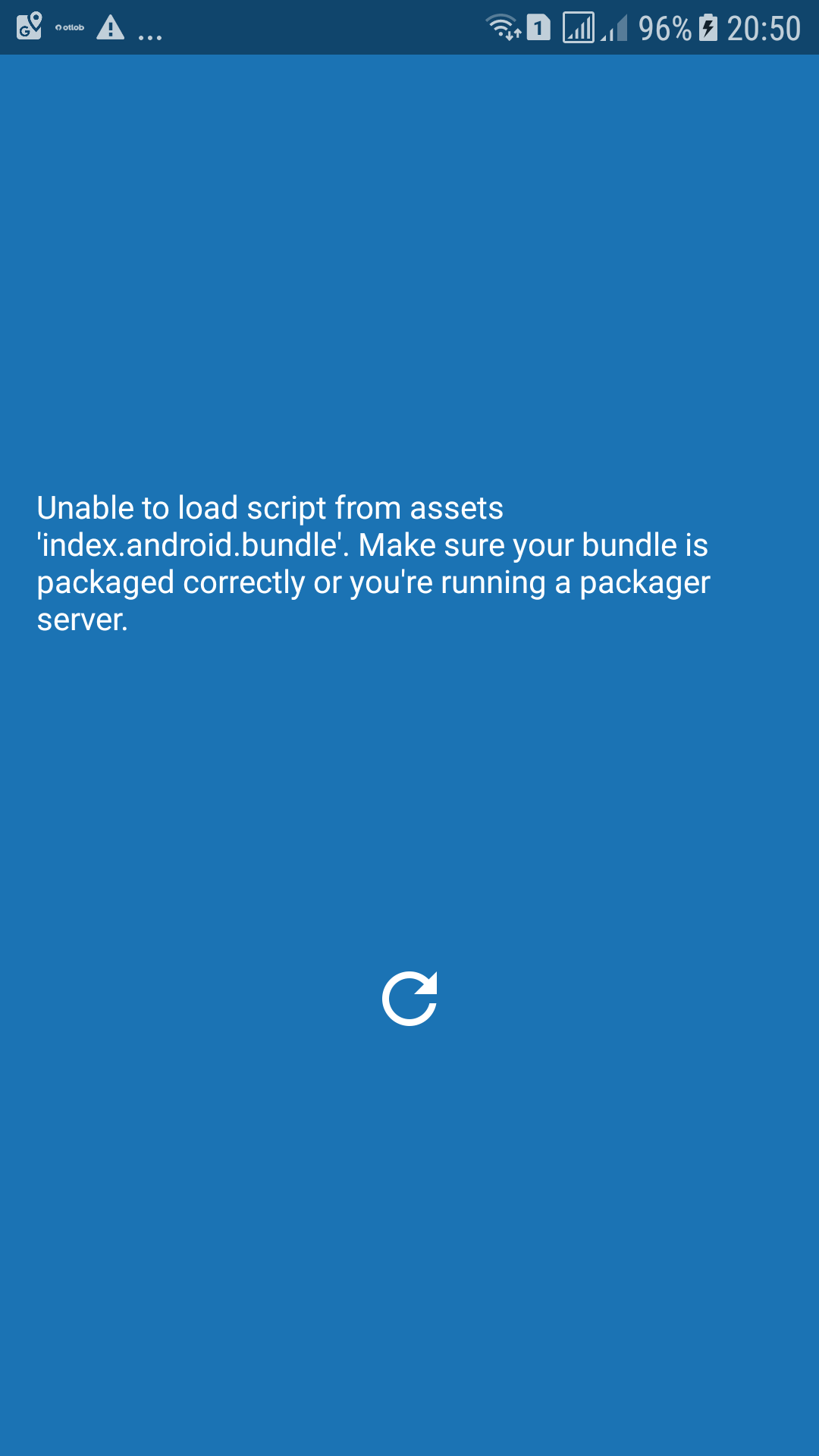 detached project apk "unable to load script from assets 'index.android.bundle'" · Issue #2111 ...