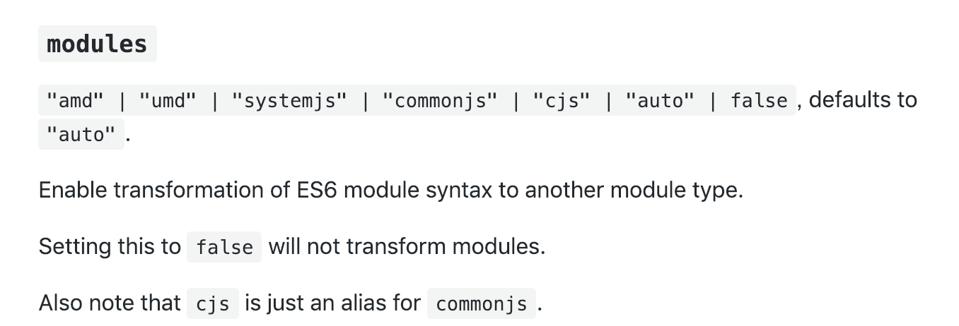 [Doc]：what is the behaviour about modules in babel-preset-env · Issue ...