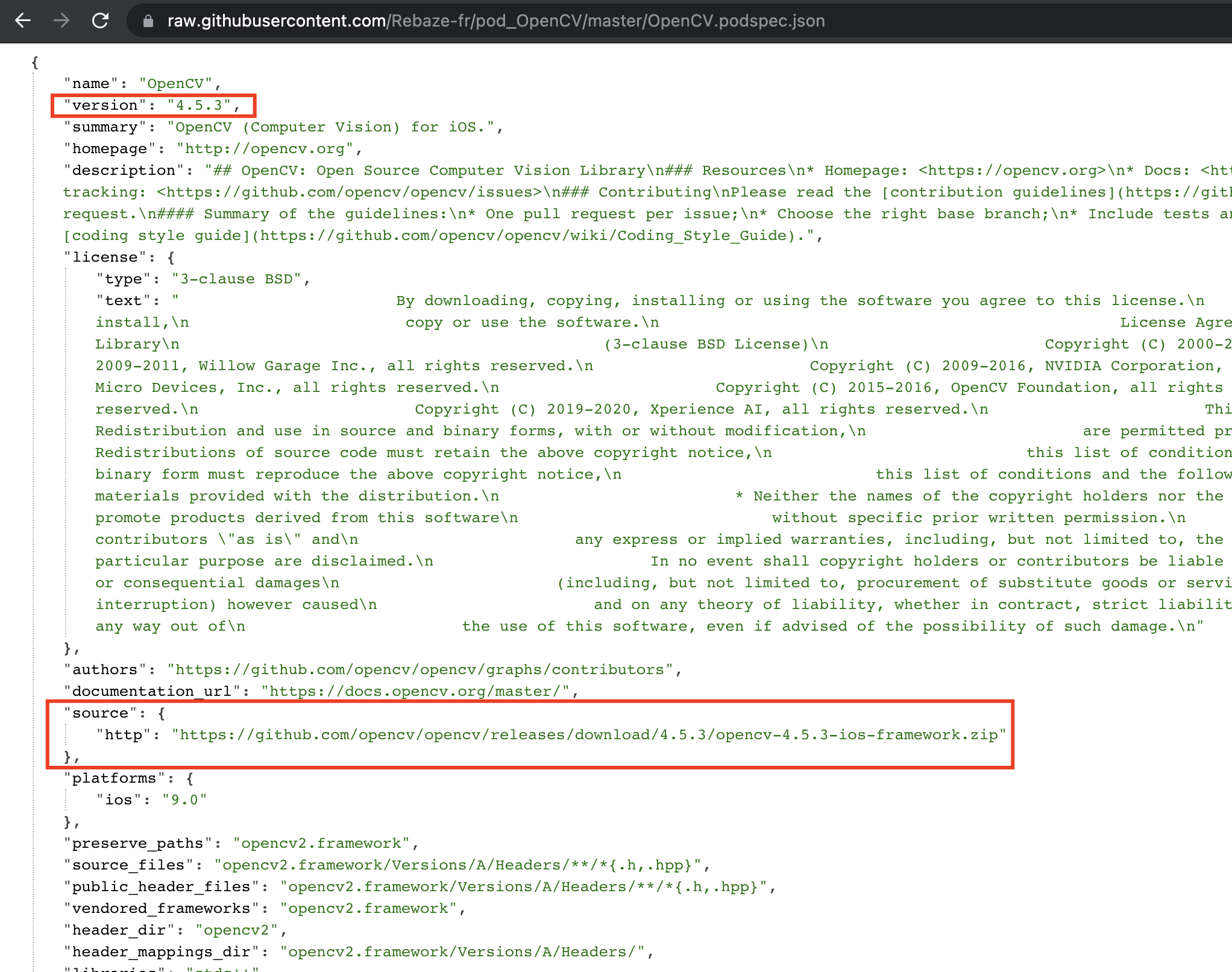 OpenCV CocoaPod maintainer wanted · Issue #14405 · opencv/opencv · GitHub