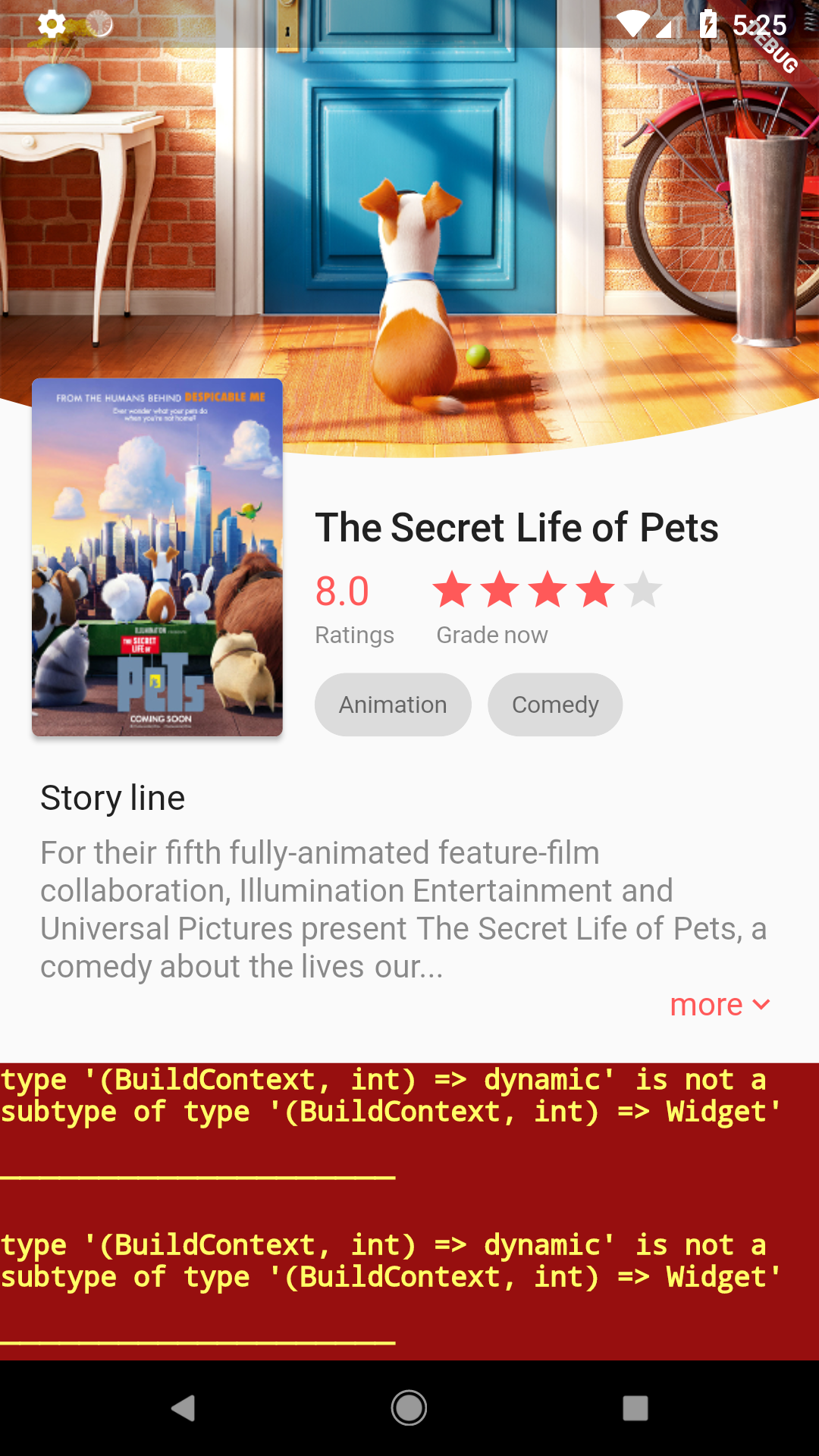 (BuildContext, int) => dynamic' is not a subtype of type '(BuildContext, int) => Widget' · Issue ...