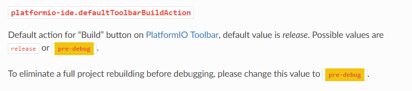 "Debug" vs "Debug (Skip Pre-Debug)" · Issue #36 · platformio/platformio-docs · GitHub