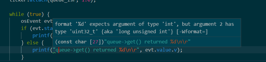 mbed-rtos example gives warnings · Issue #148 · platformio/platform-ststm32 · GitHub