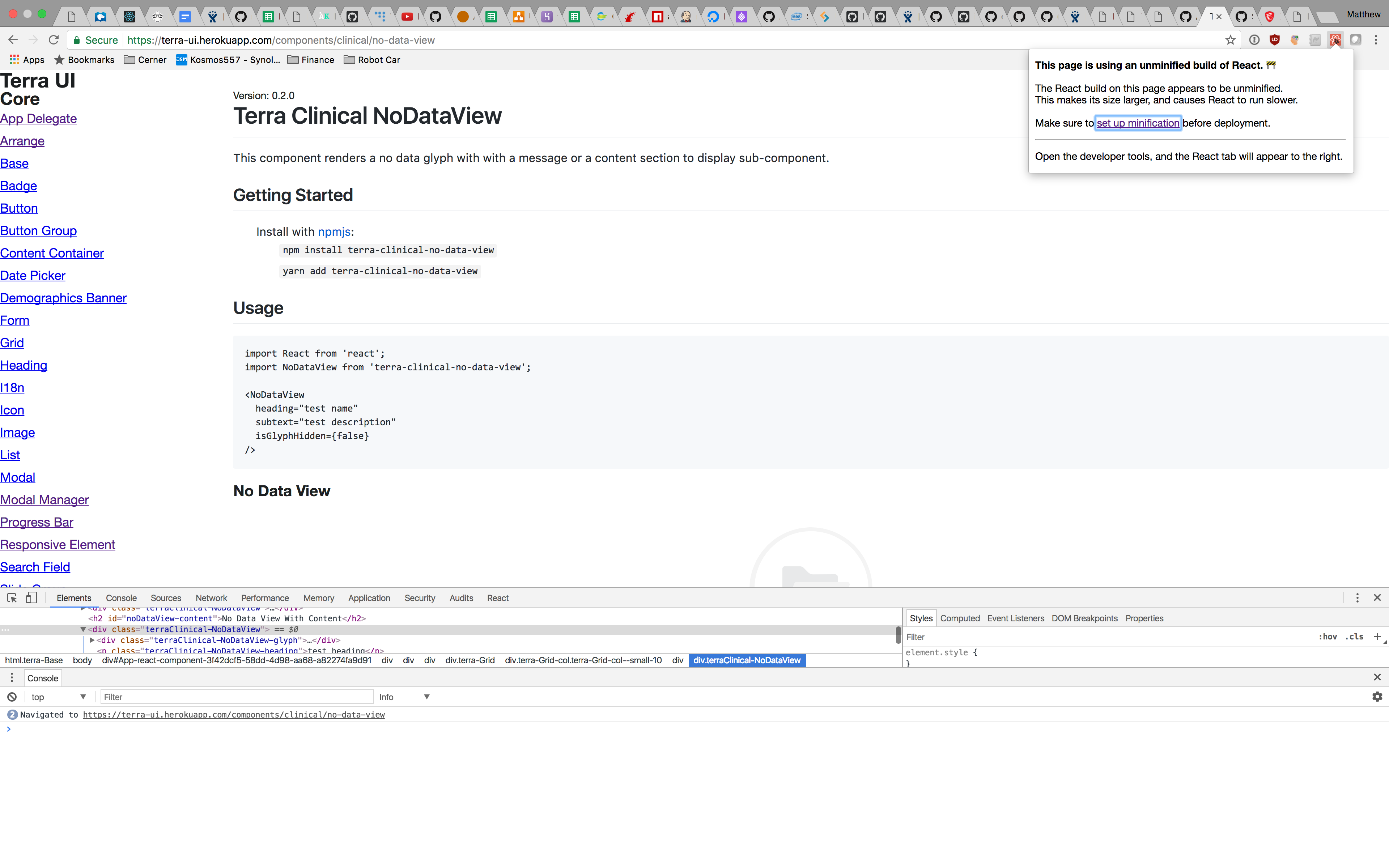 Spot check issues · Issue #35 · cerner/terra-ui · GitHub