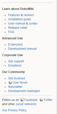 Feature Request: More traditional sidebar option · Issue #1028 · BookStackApp/BookStack · GitHub