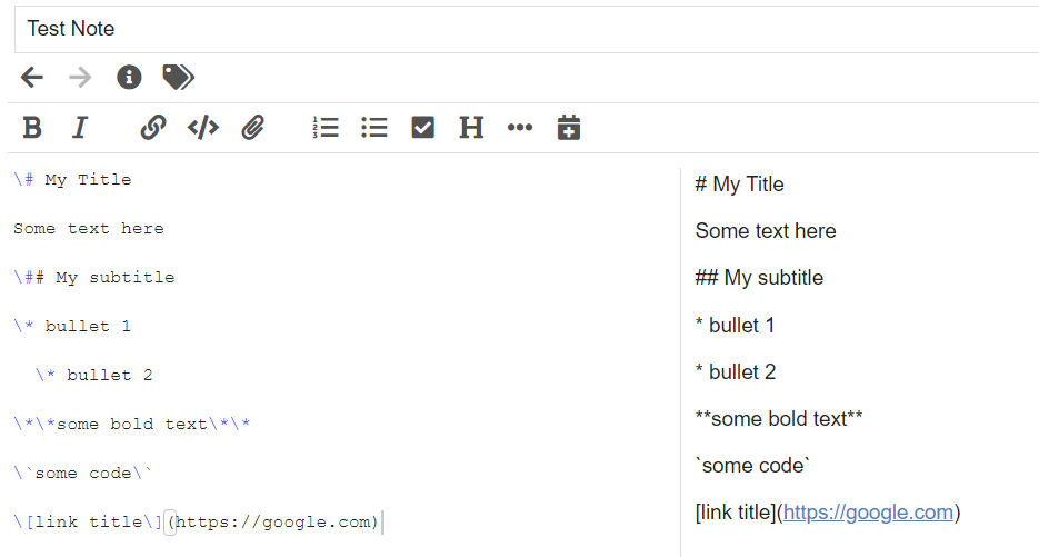 WYSIWYG editor escapes markdown syntax · Issue #3308 · laurent22/joplin ...