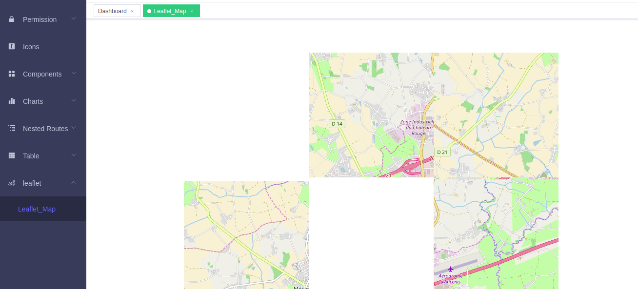 leaflet not rendering properly · Issue #1076 · PanJiaChen/vue-element-admin · GitHub