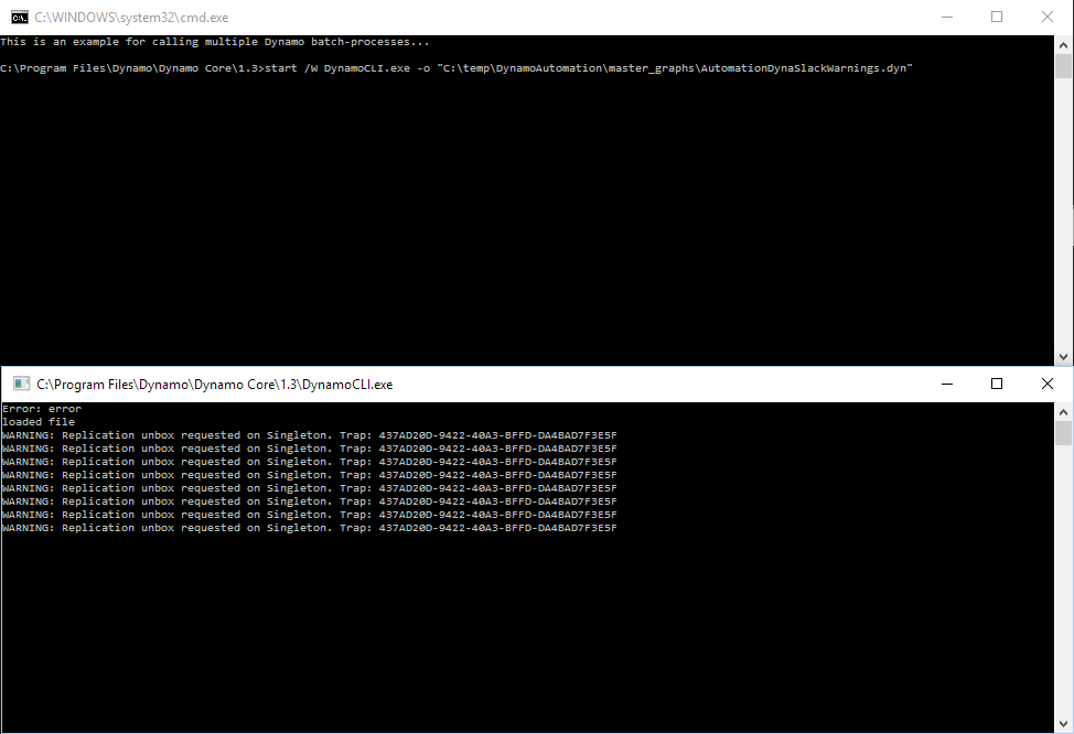DynamoCLI.exe error and multiple Dynamo batch-processes · Issue #36 · andydandy74 ...