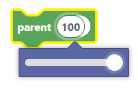 Slider field doesn't immediately resize to fit contents (Zelos) · Issue #1177 · google/blockly ...