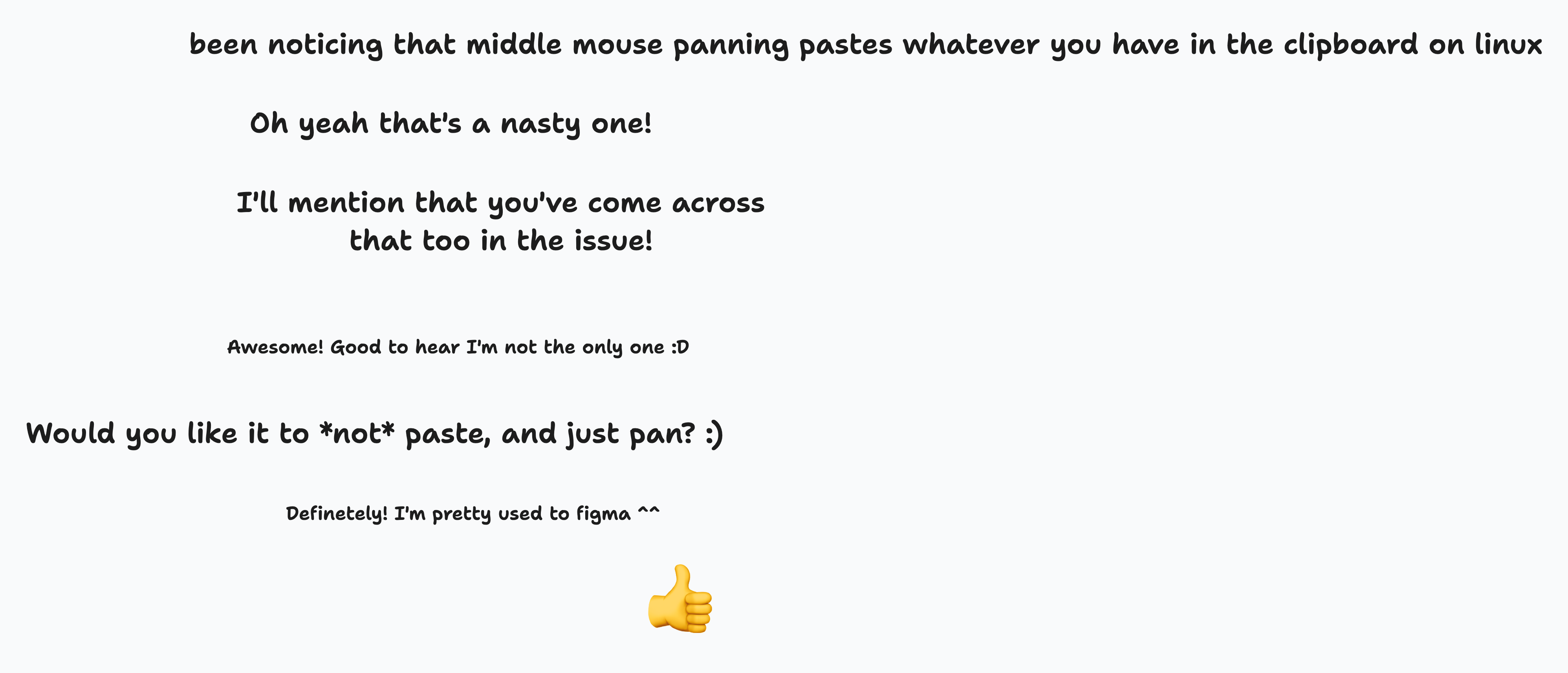 Bug Panning With Middle Mouse Button Triggers Paste On Linux · Issue 8506