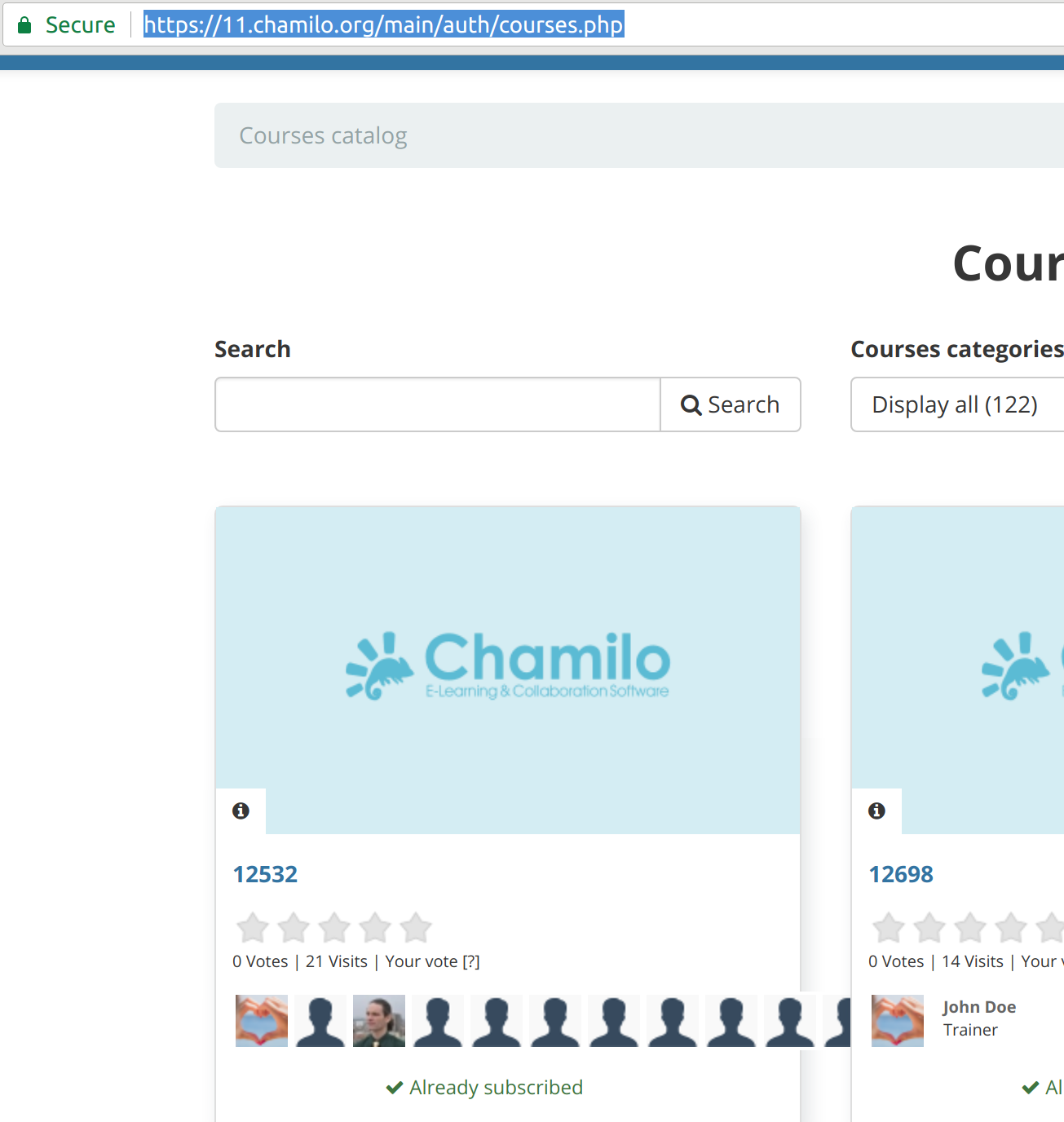 Course catalog block with many teachers breaks UI · Issue #2144 · chamilo/chamilo-lms · GitHub
