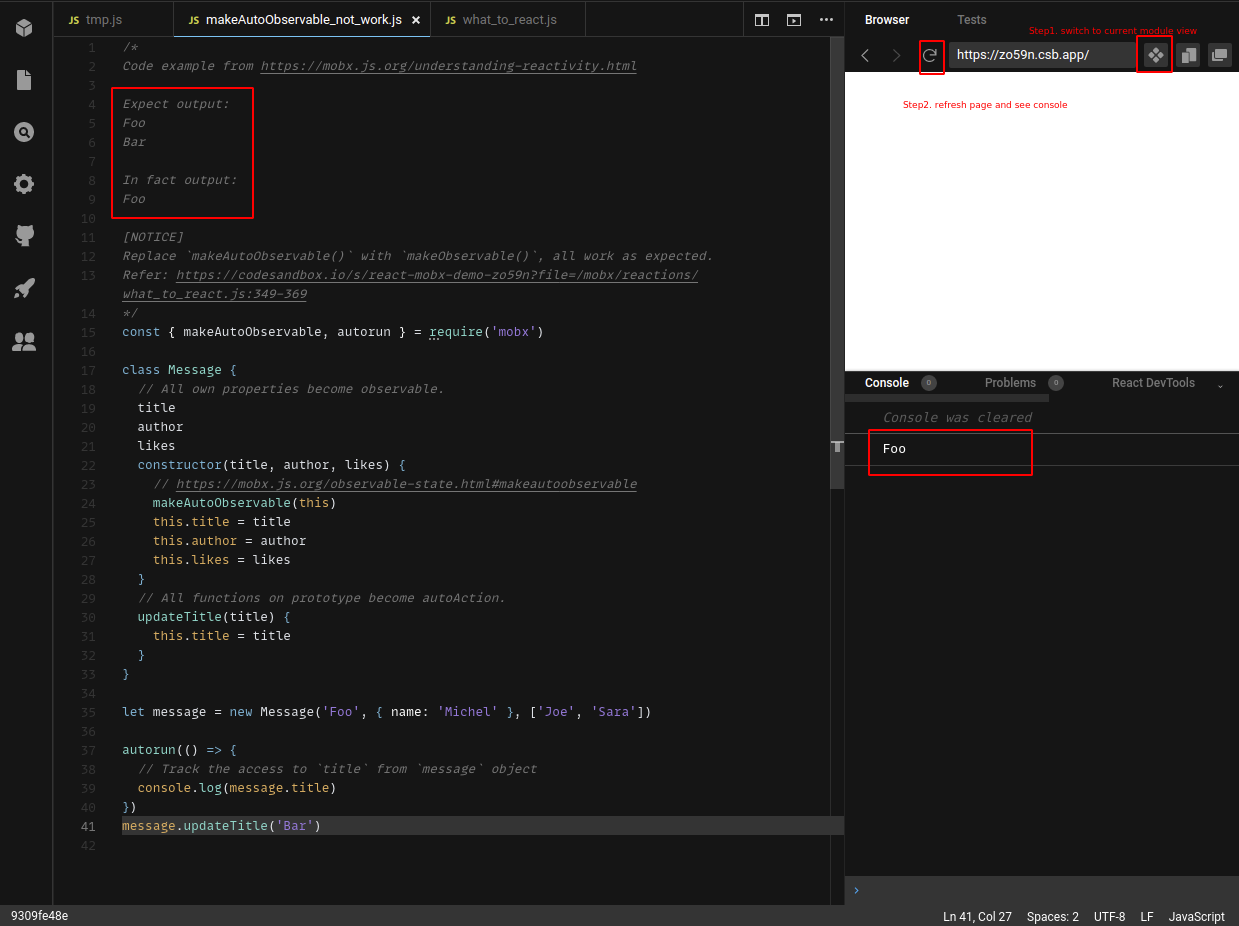 `makeAutoObservable()` not work · Issue #3156 · mobxjs/mobx · GitHub