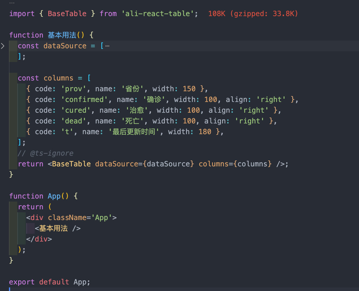 vite 打包后 css 样式丢失 · Issue #264 · alibaba/ali-react-table · GitHub