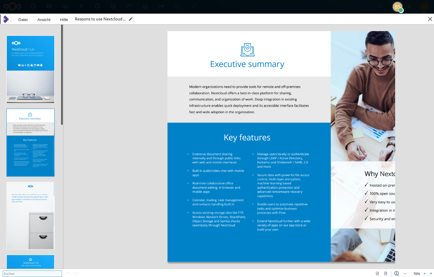 Reason To Use Nextcloud In Your Organization Looks Broken · Issue 23134 · Nextcloudserver 