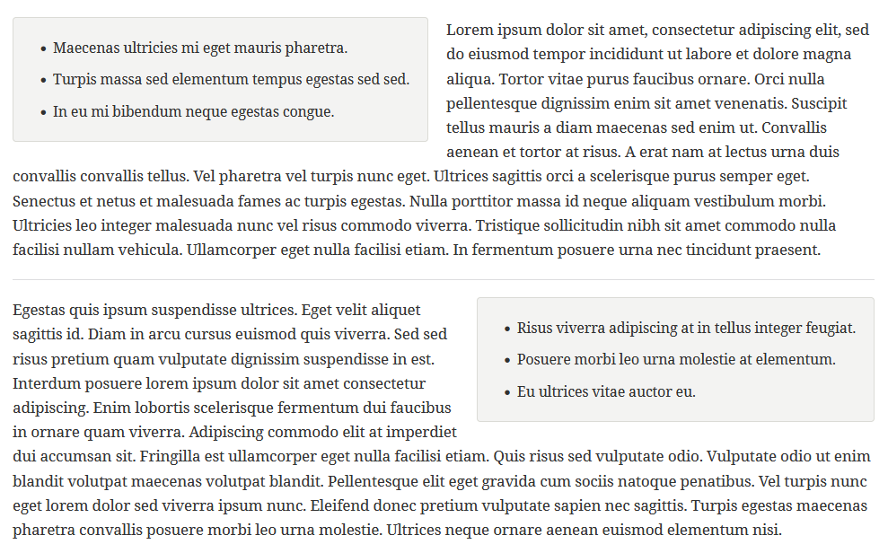 Default CSS bug: Sidebar Combined with `[.right]` or `[.left]` produces ugly output · Issue ...