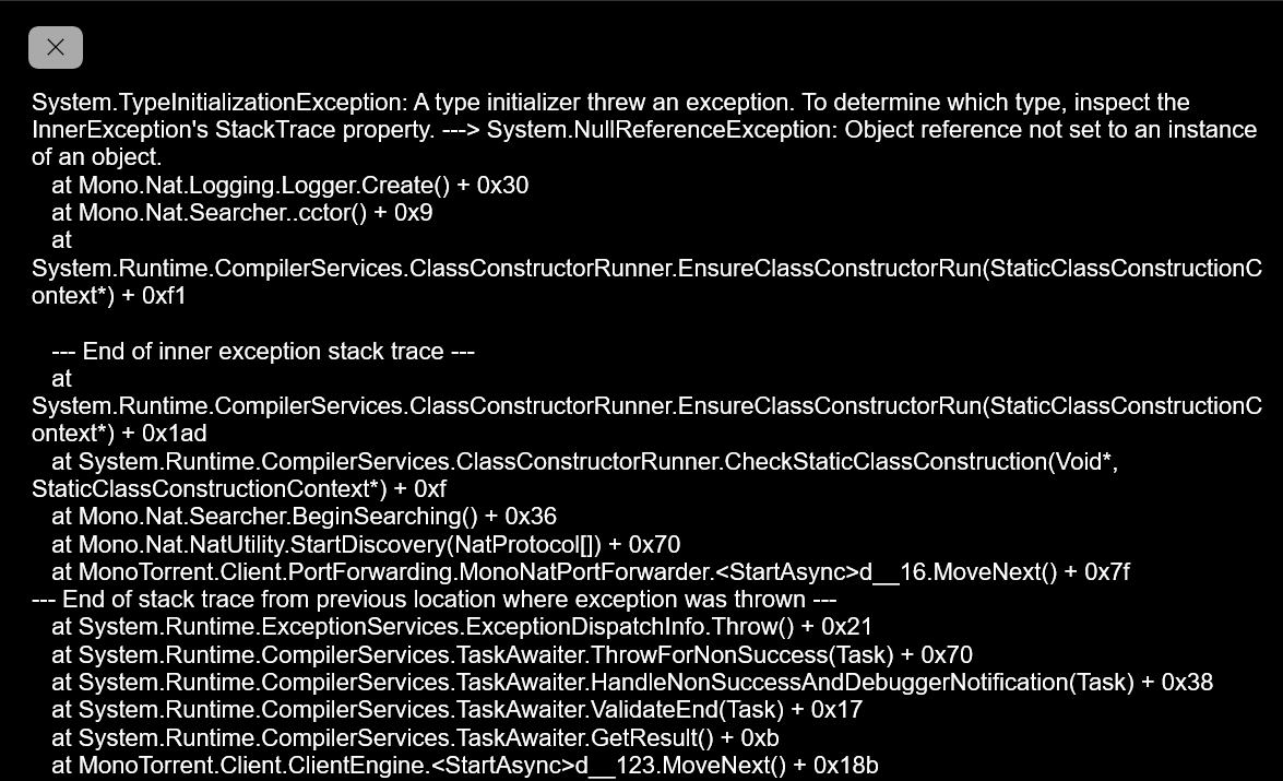 Crash on release mode UWP · Issue #448 · alanmcgovern/monotorrent · GitHub