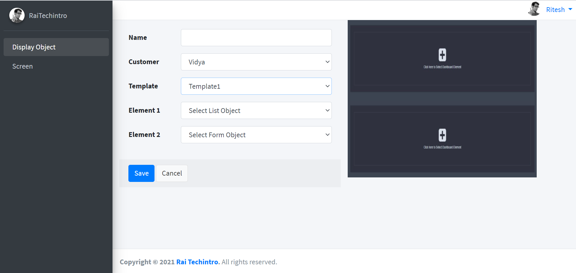 GitHub - ritesh9835/dynamic-dashboard