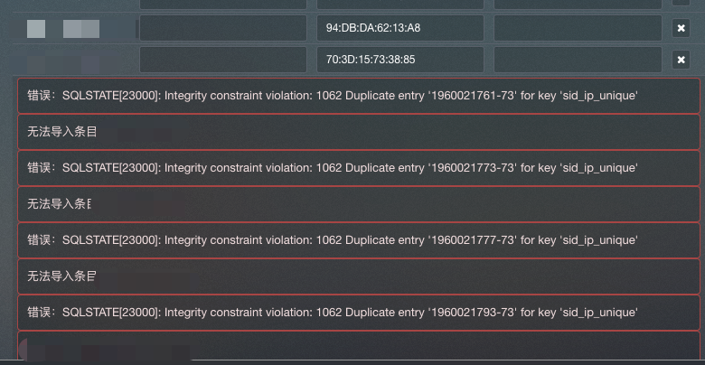 SQLSTATE[23000] error · Issue #3210 · phpipam/phpipam · GitHub