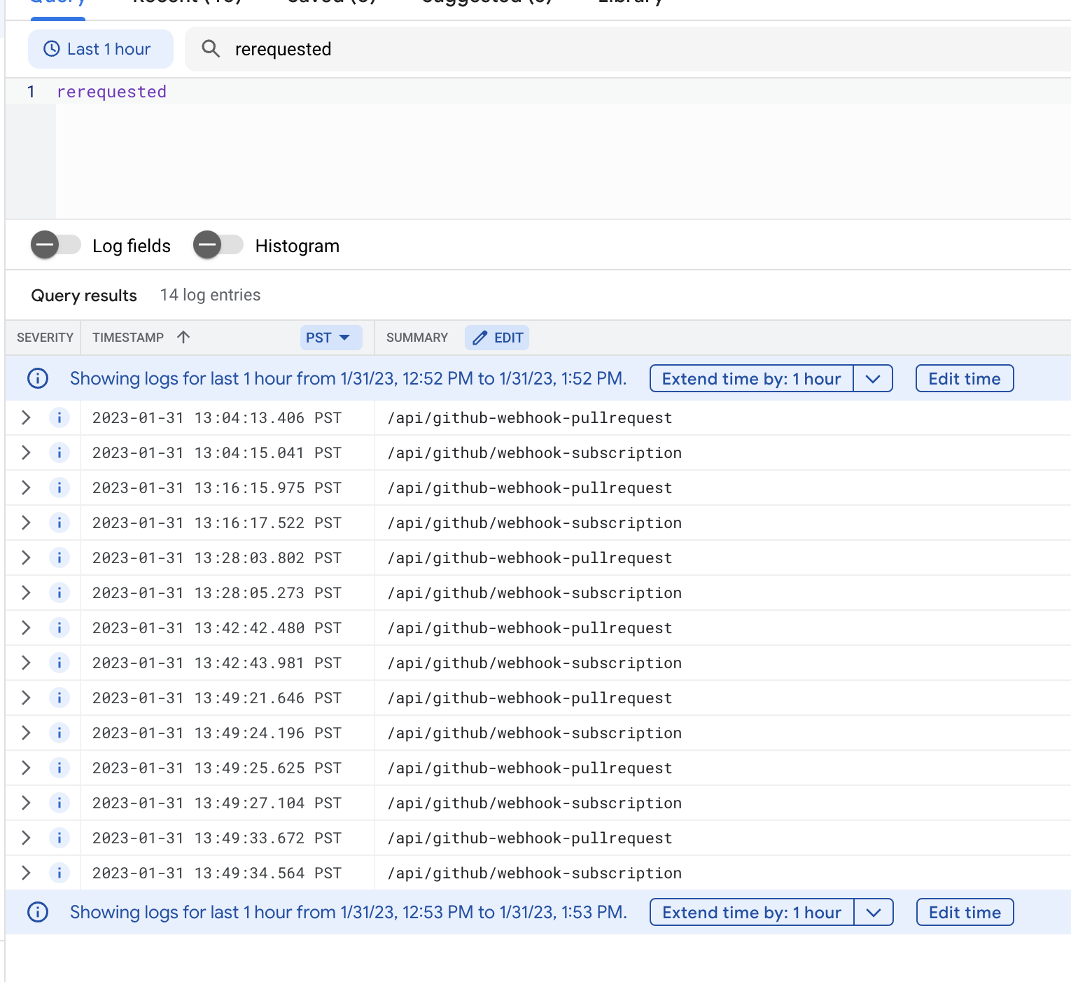 Hitting the "Re-run" button on a CI failure doesn't actually register the new build · Issue ...