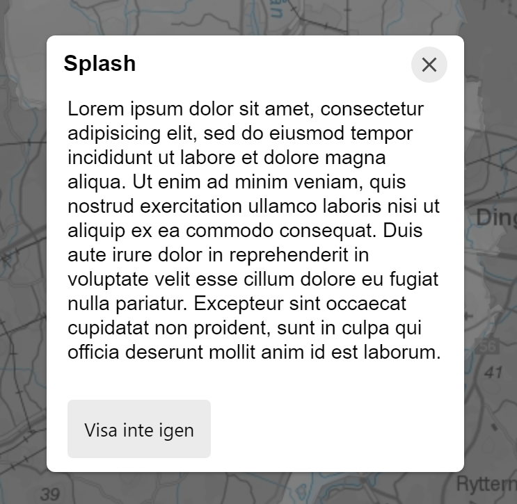 Option to hide Splash · Issue #591 · origo-map/origo · GitHub