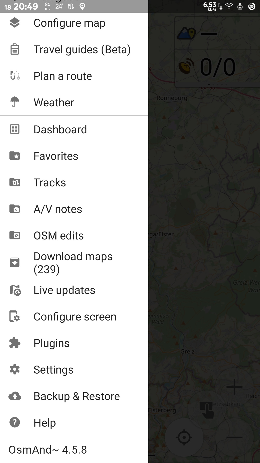 OsmAnd~: OsmAnd cloud backup does not work despite mentioned otherwise by upstream. (#3074 ...