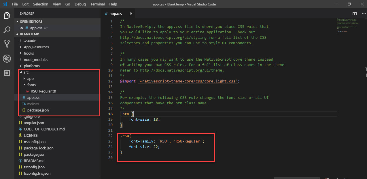 Fonts Not Loading · Issue 1597 · Nativescriptnativescript Angular