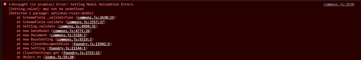 Optional Rules Settings Without Default Value Throw Exception · Issue 34 · Nekrodarkmoon 