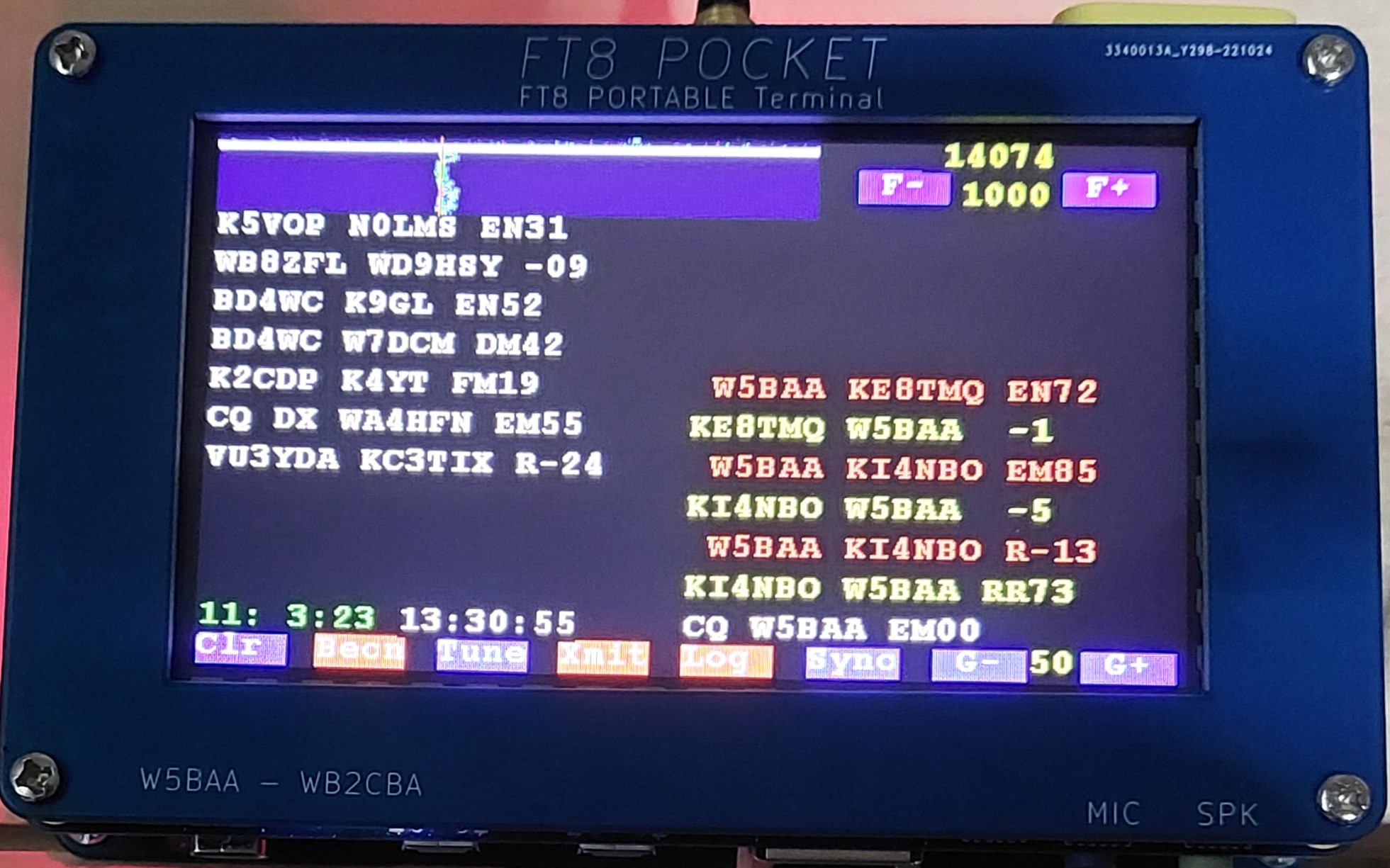 GitHub - chillmf/ADX-FT8-Pocket: A Self Contained 500mWatt FT8 HF Transceiver Using SiLabs ...