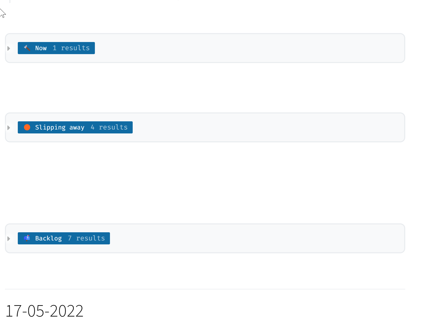 Excessive Space Between Journals Default Queries · Issue 5358 · Logseqlogseq · Github 