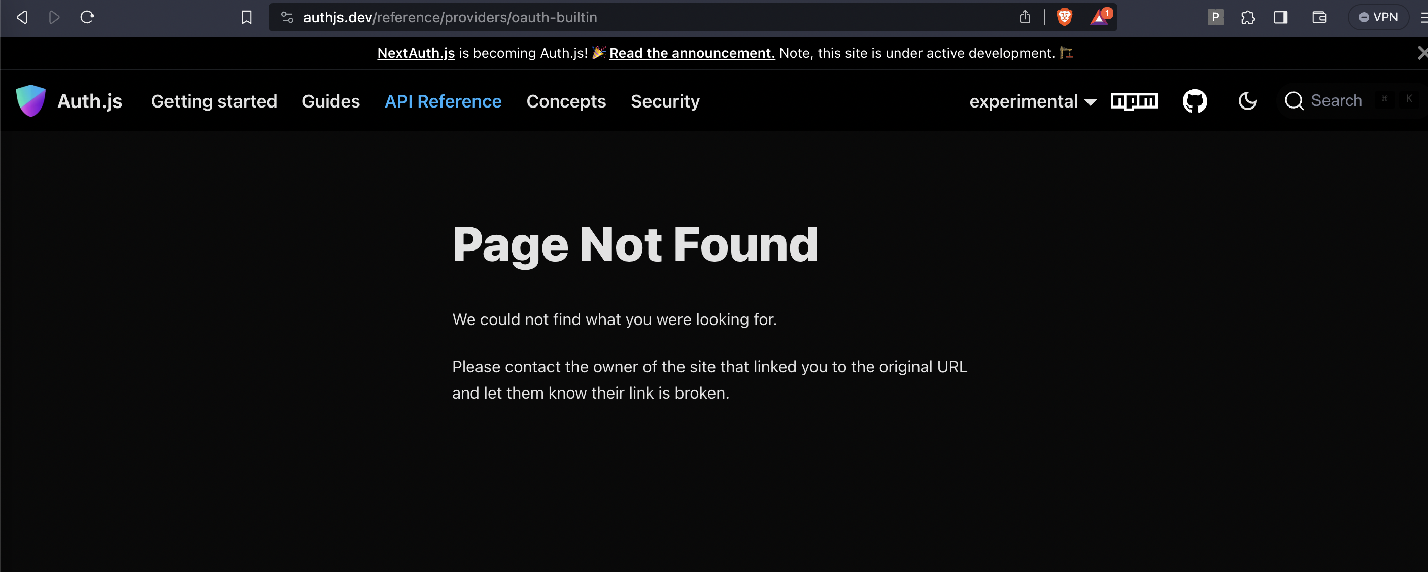 broken doc · Issue #8772 · nextauthjs/next-auth · GitHub
