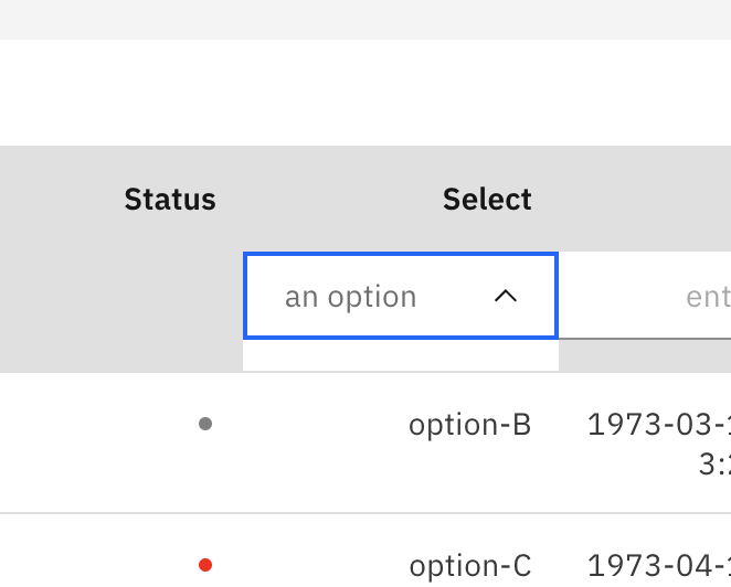 [Table] z-index issue with dropdowns in table filters · Issue #1108 · carbon-design-system ...