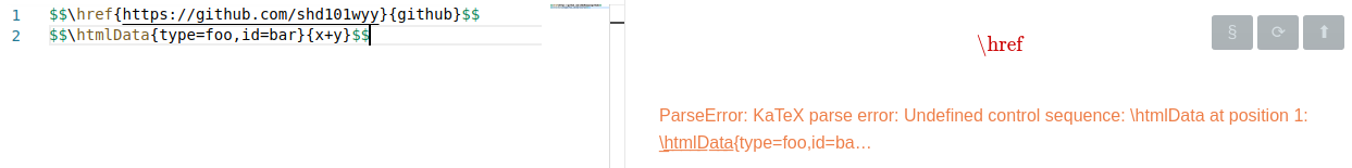 Katex: Can we make the trust options editable via config · Issue #1013 · shd101wyy/vscode ...