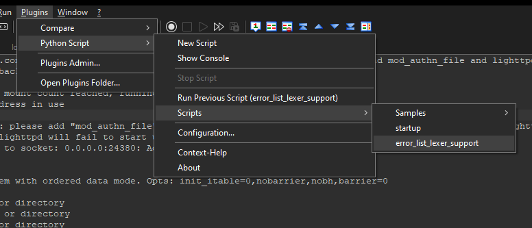Support ansi color codes · Issue #8078 · notepad-plus-plus/notepad-plus-plus · GitHub