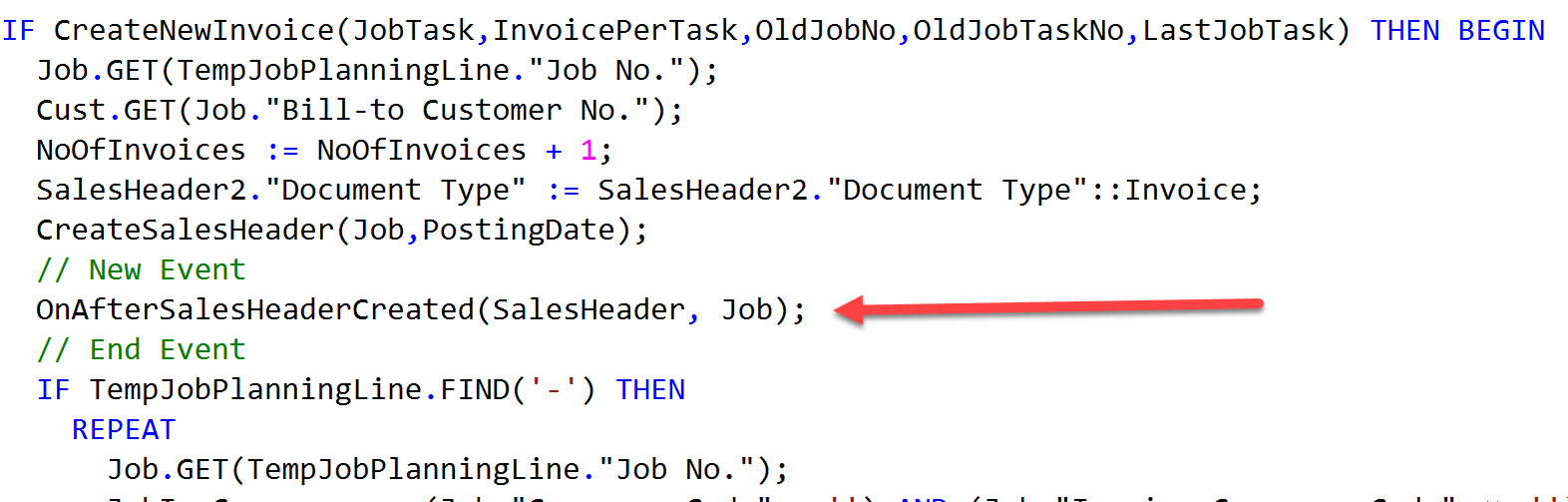 [Event Request]. Codeunit 1002 Job Create-Invoice · Issue #720 · microsoft/ALAppExtensions · GitHub