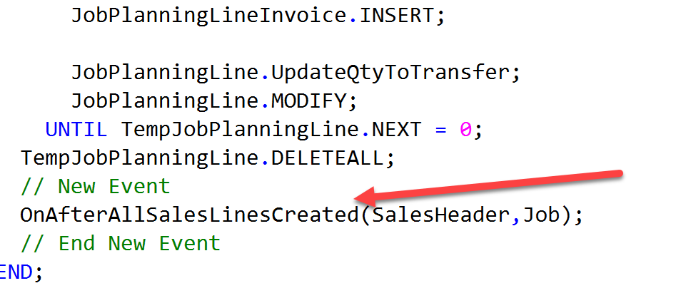 [Event Request]. Codeunit 1002 Job Create-Invoice · Issue #720 · microsoft/ALAppExtensions · GitHub