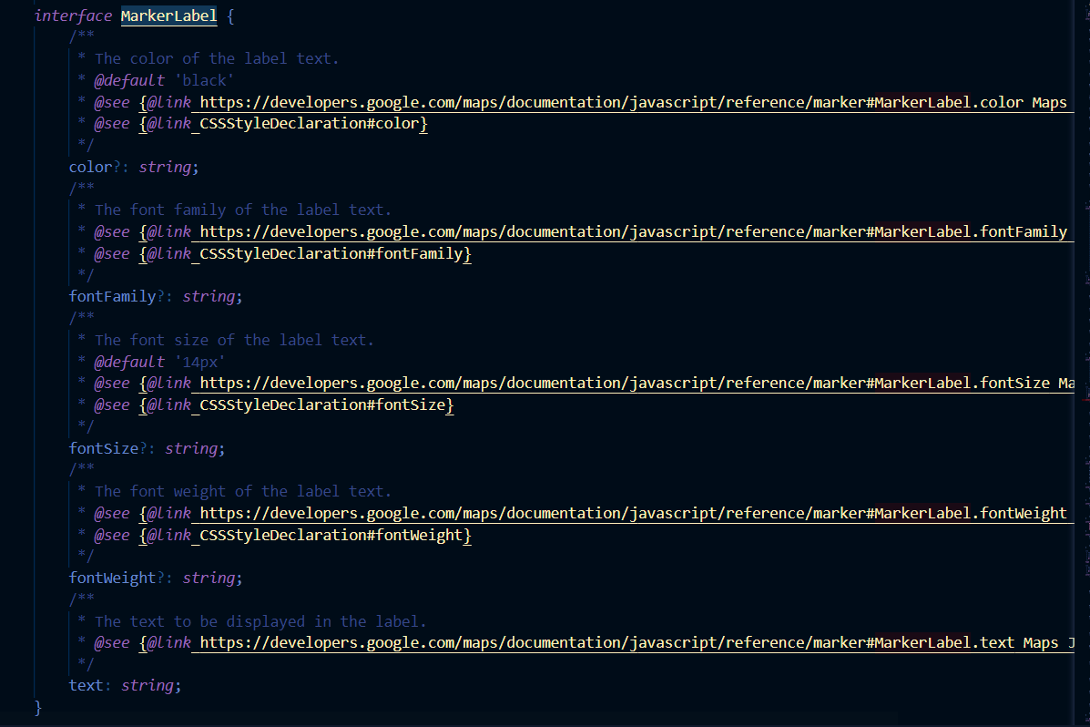 feat(@angular/google-maps): can’t set “className” to customize label marker => MarkerLabel ...