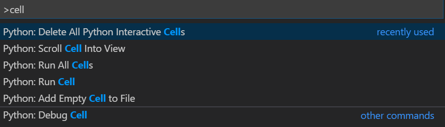 Native Editor Command Palette Cell Actions Arent Hooked Up In Native Editor · Issue 2966