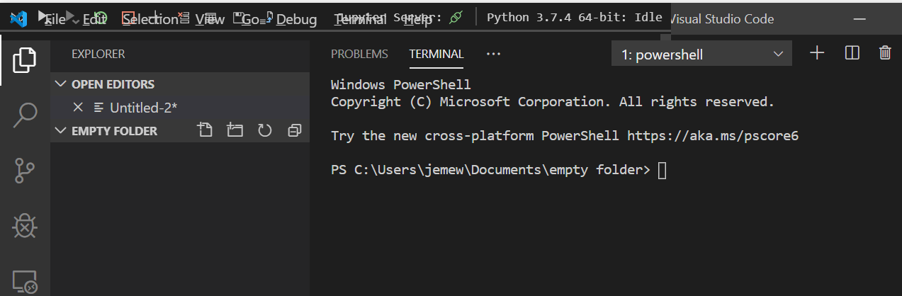Menu bar rendering not correct with ipython feature. · Issue #2486 ...