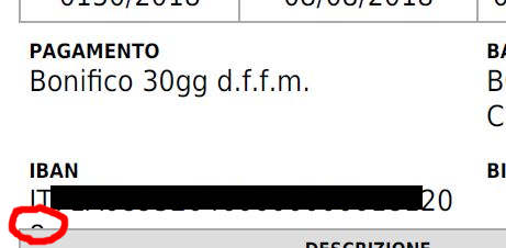 Bug IBAN stampa fatture · Issue #293 · devcode-it/openstamanager · GitHub