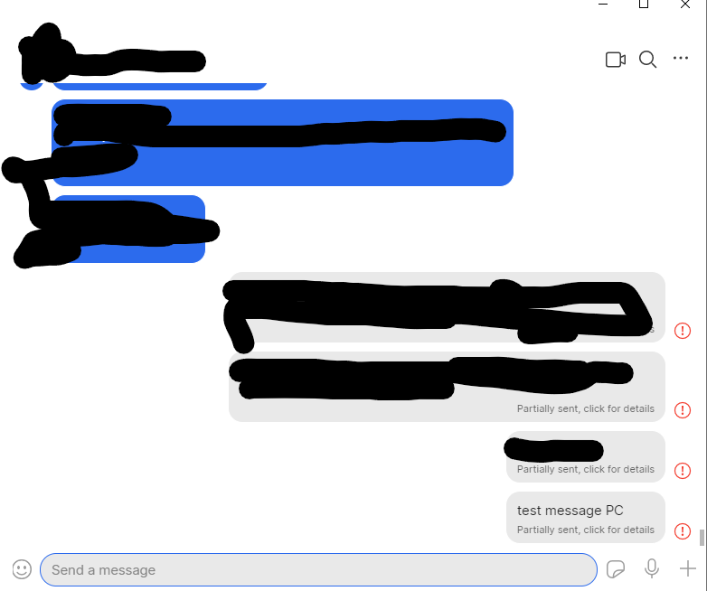 Sending messages to group chat after number change on the same device ...