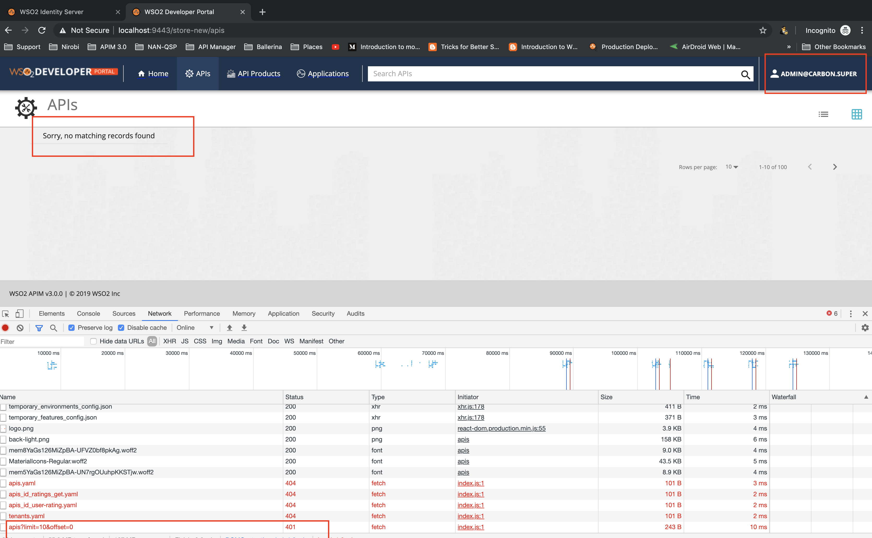 After Logging Out From Publisher Apis In Store Are Not Visible · Issue 5386 · Wso2product 