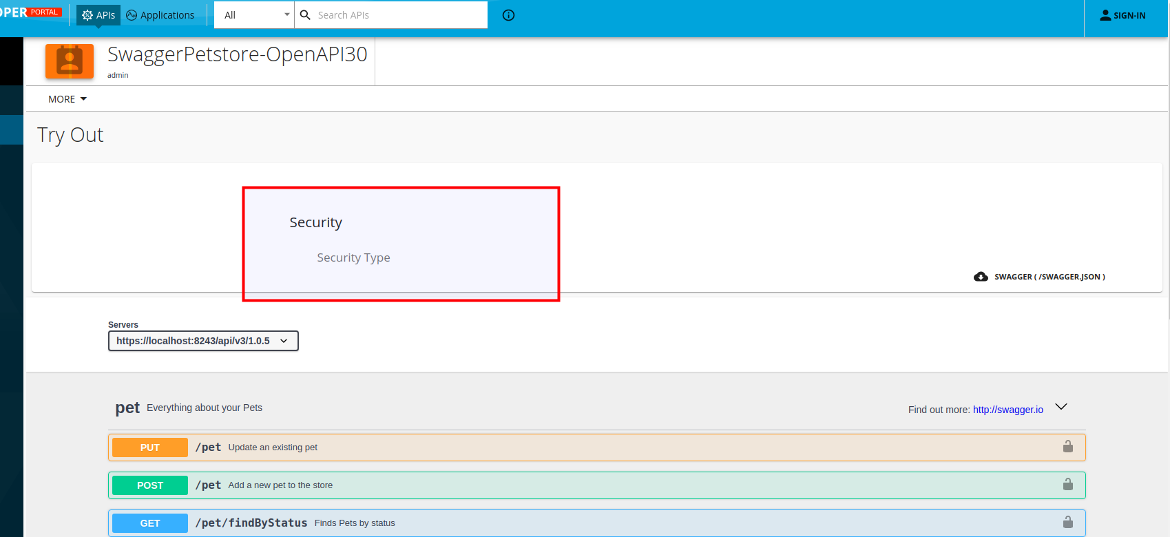 Small Glitches In The Devportal Prototype Api Overview Ui · Issue 9453 · Wso2product Apim · Github