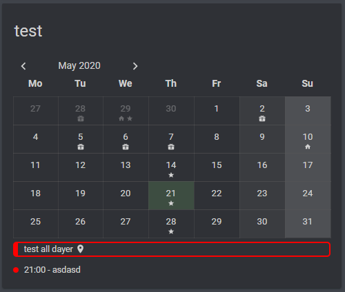 [FEATURE] Better UI for agenda in calendar view · Issue #63 ...