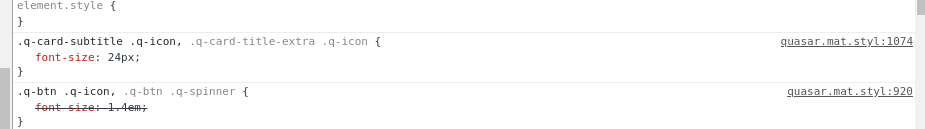 Q-Icon font size conflict · Issue #2327 · quasarframework/quasar · GitHub