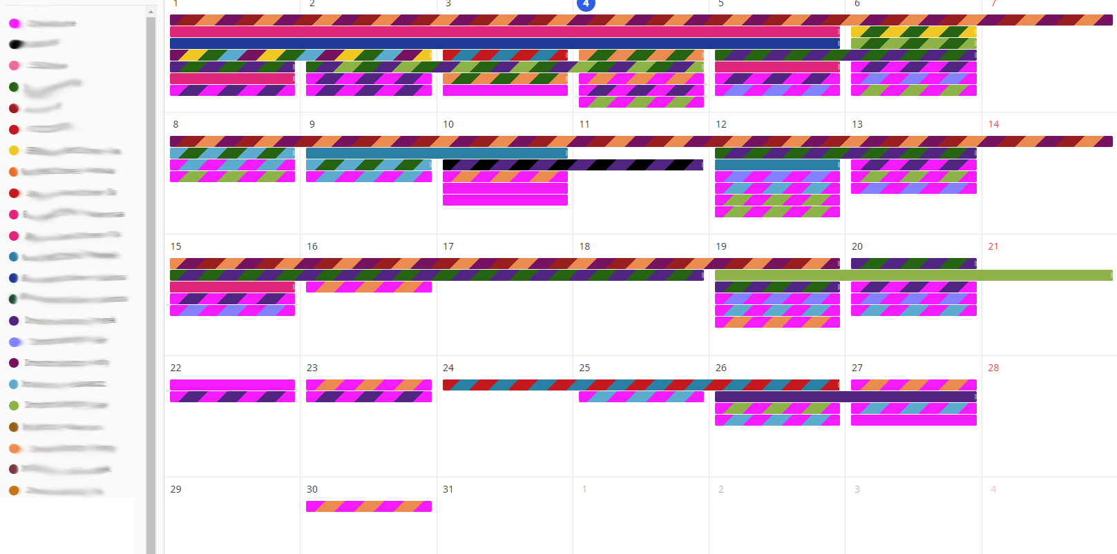 Multiple Calendars for 1 event? · Issue #215 · nhn/tui.calendar · GitHub
