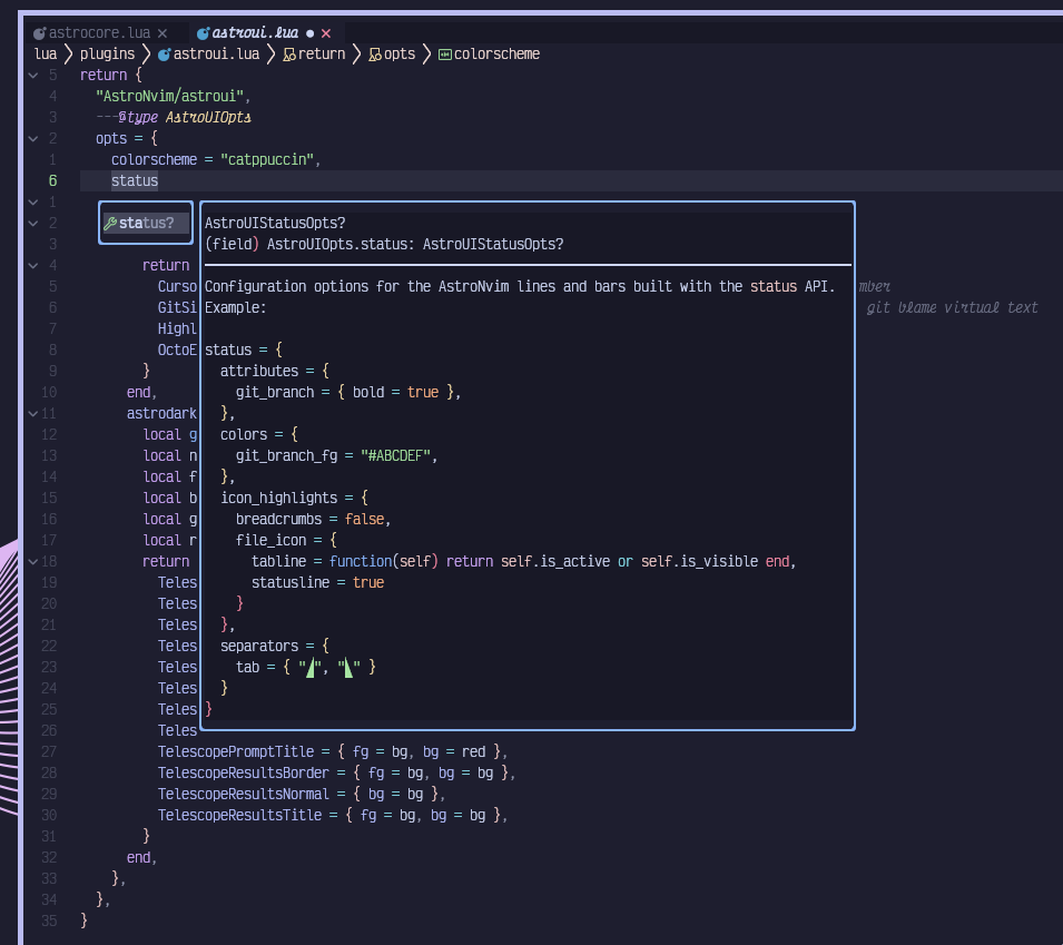 In Editor Documentation · Issue 2314 · Astronvim Astronvim · Github