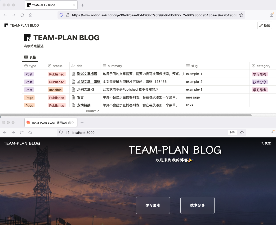 【主题问题】几个有关主题的小问题，是否支持Team Plan · Issue #430 · tangly1024/NotionNext · GitHub